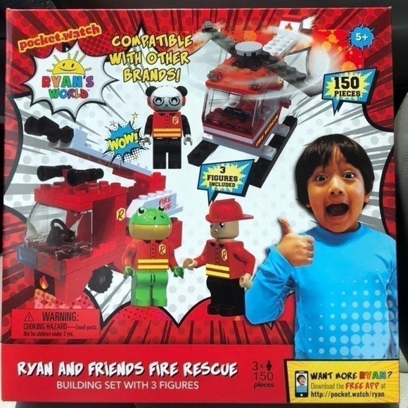 Ryan’s World | Toys | New Ryans World And Friends Fire Rescue | Poshmark